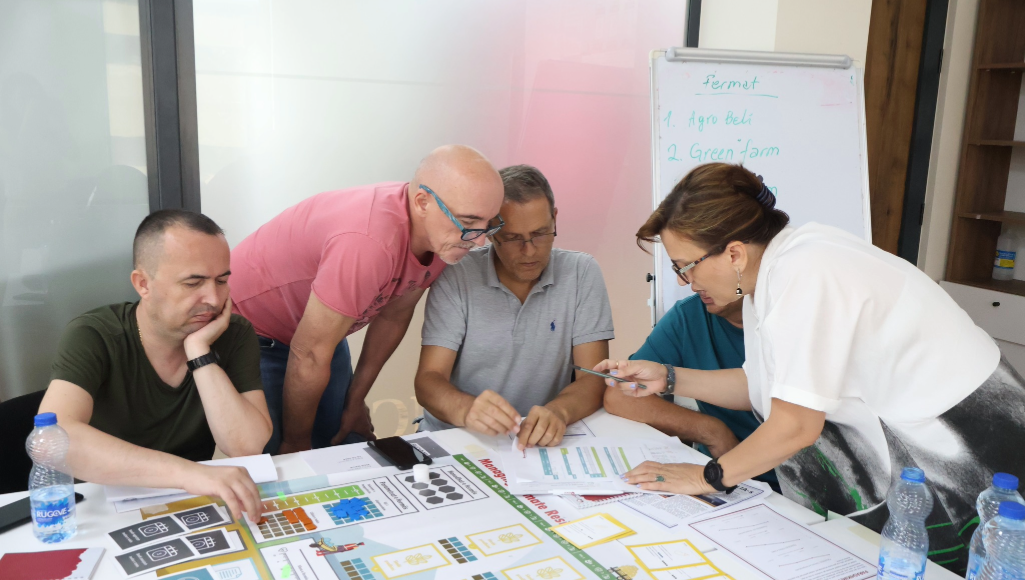 "Managing Climate Resilience Business Games" training | FINCA Kosovo